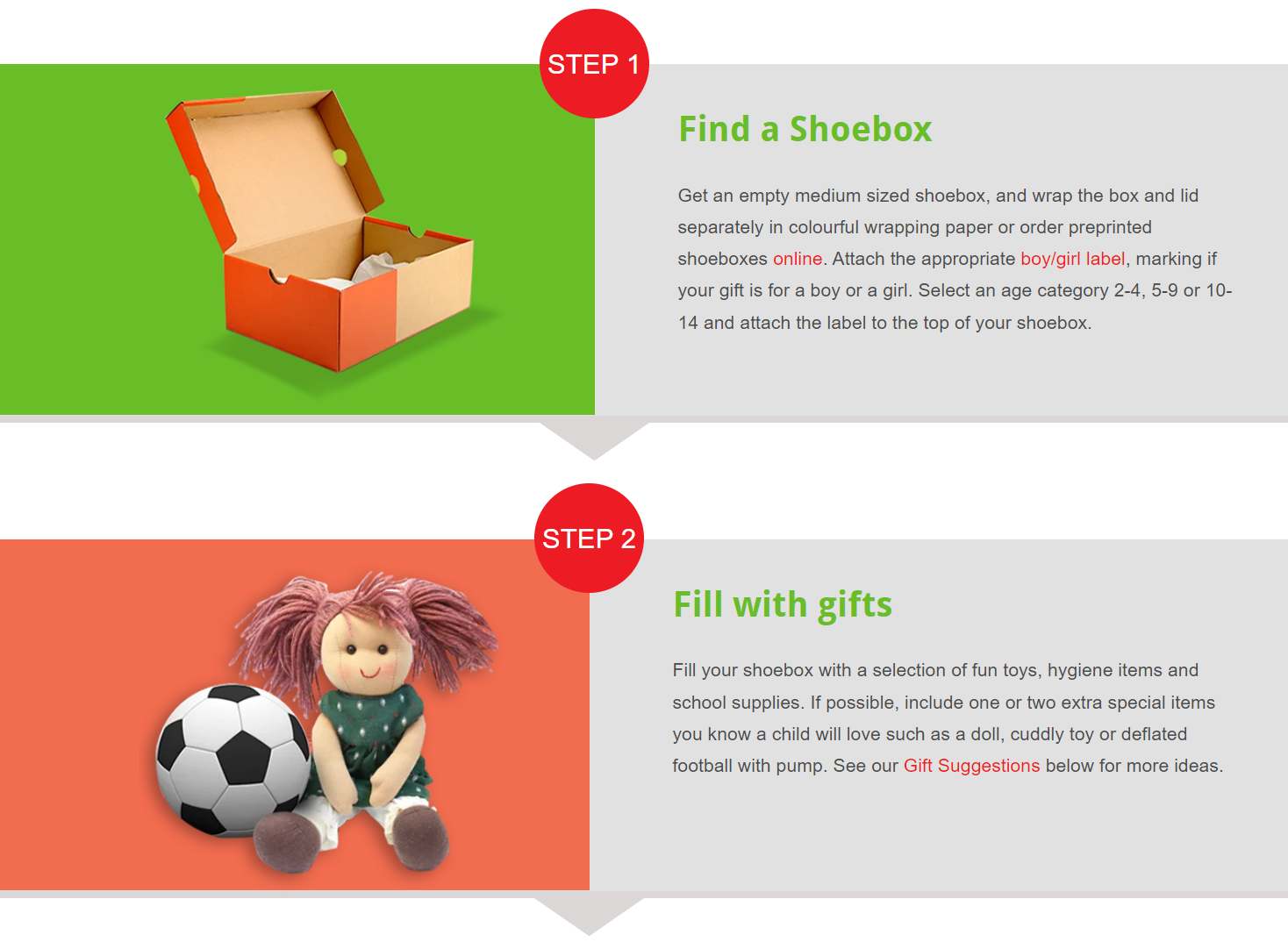 Operation Christmas Child Shoebox Appeal - The Bridge Church Strabane